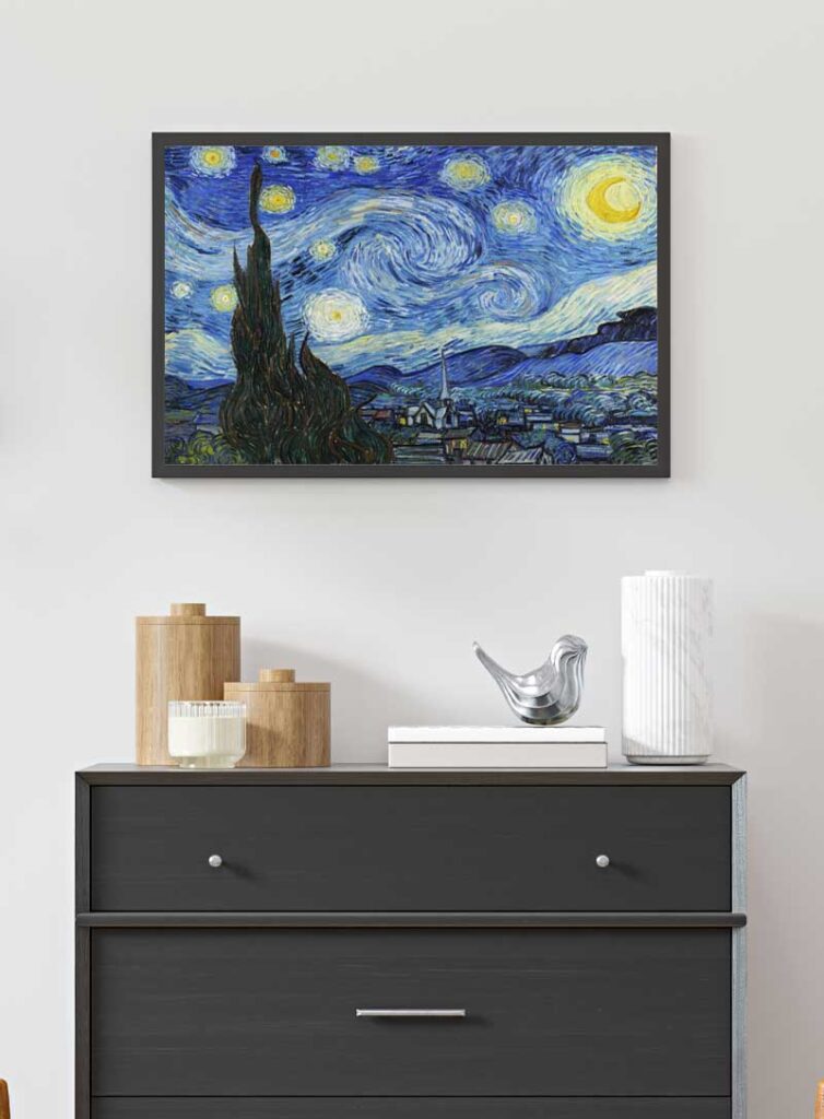 Vincent van Gogh - The Starry Night Print | ZINLAPA Thailand